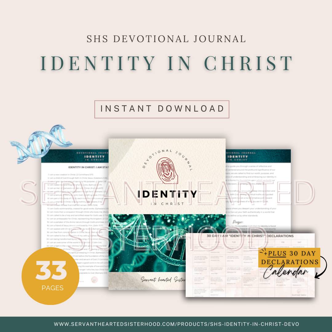 Identity in Christ - SHS Devotional Journal (Instant Download ...